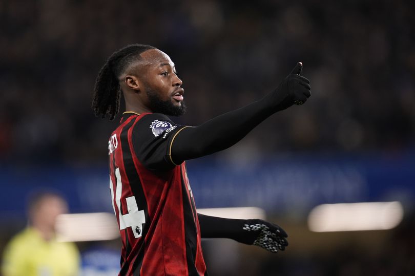 Man City handed Antoine Semenyo transfer update as Andoni Iraola makes ...