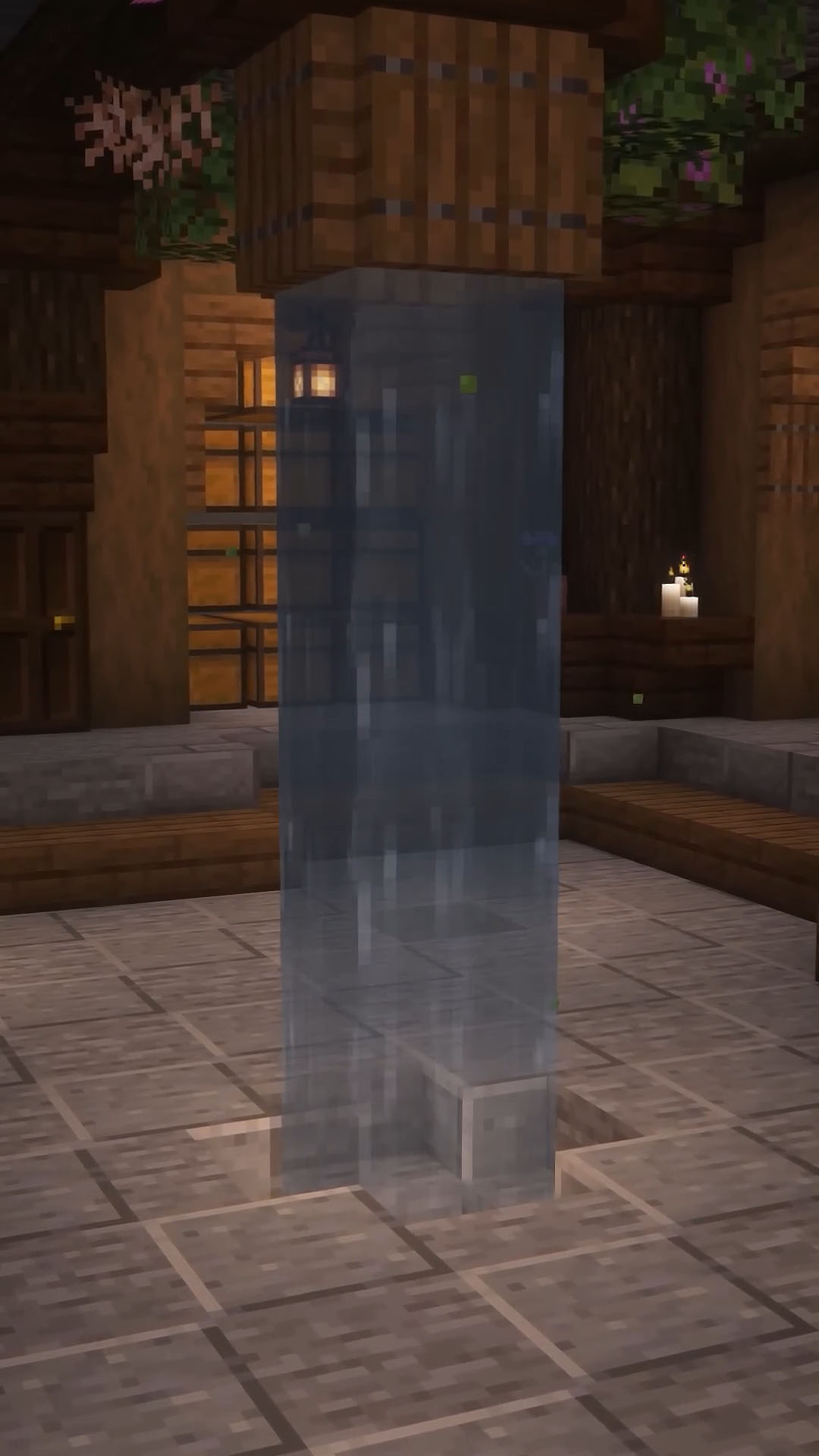 Minecraft storage room build that stays hidden