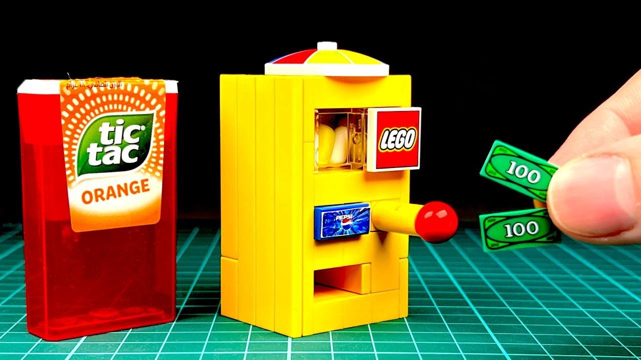 Can LEGO actually dispense Tic Tacs?