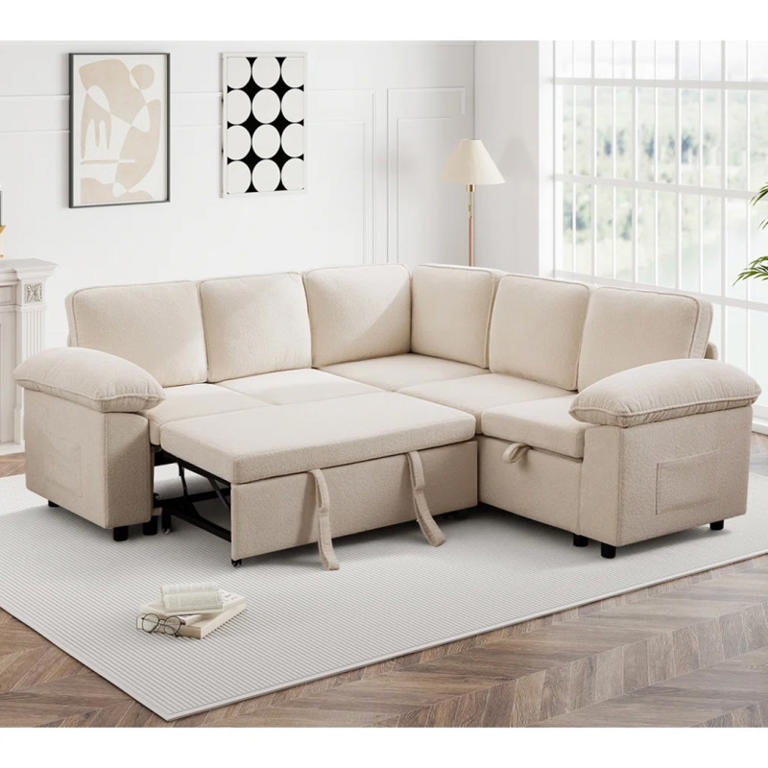 Wayfair is selling a $3,200 sectional sleeper sofa for just $760