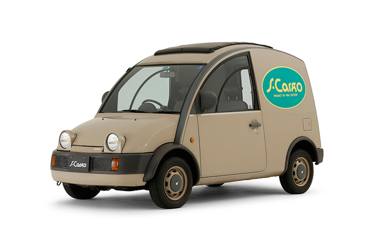 Nissan S-Cargo, il furgoncino lumaca in stile retrò