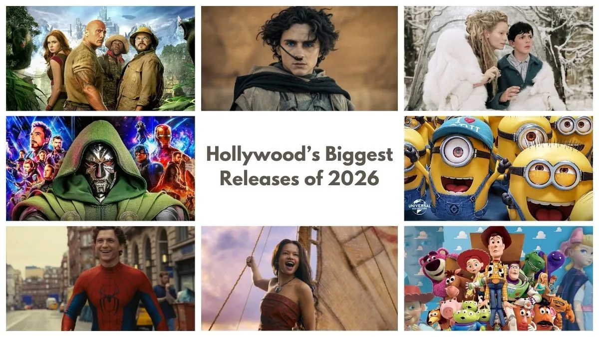 2026 Hollywood movies lineup: Spider-Man, Supergirl, Jumanji 3, and ...