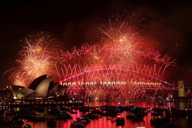 World begins to bid goodbye to 2025 with fireworks and icy plunges