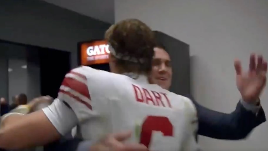 Jaxson Dart told Giants GM Joe Schoen the most obvious thing after win ...