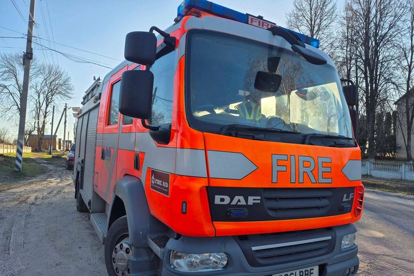 Kent aid group donates fire engine to Ukraine