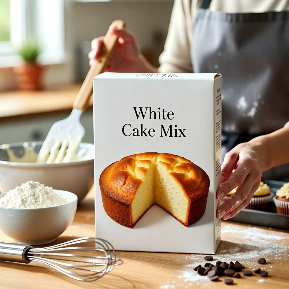 Simple dessert recipes from a box of white cake mix