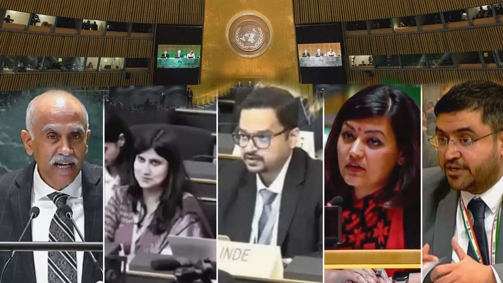 Top moments of 2025 when Indian diplomats took on Pakistan, tore apart ...