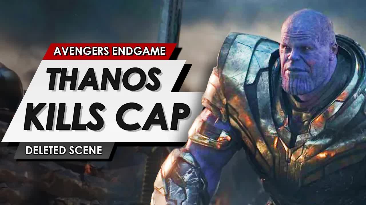 Avengers Endgame: Deleted scene: Thanos kills Captain America & all of ...