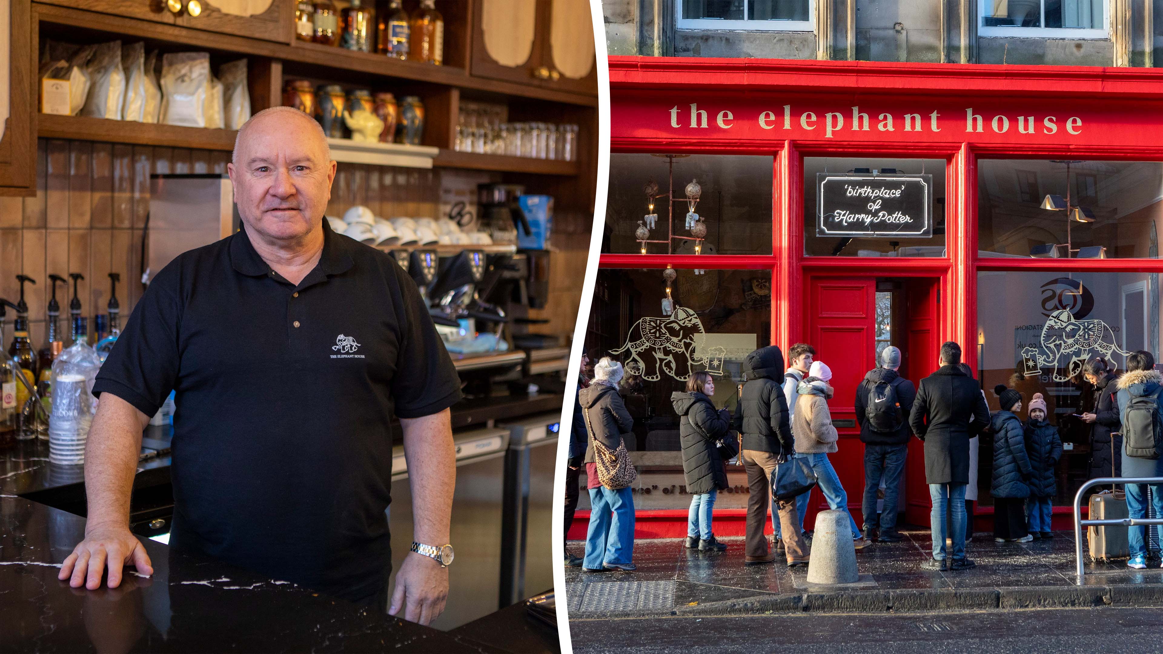 Café where JK Rowling wrote Harry Potter reopens four years after ...