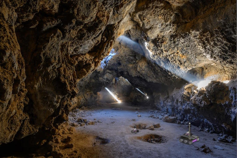 Scientists just found 8 strange caves on Mars, perfectly built to ...