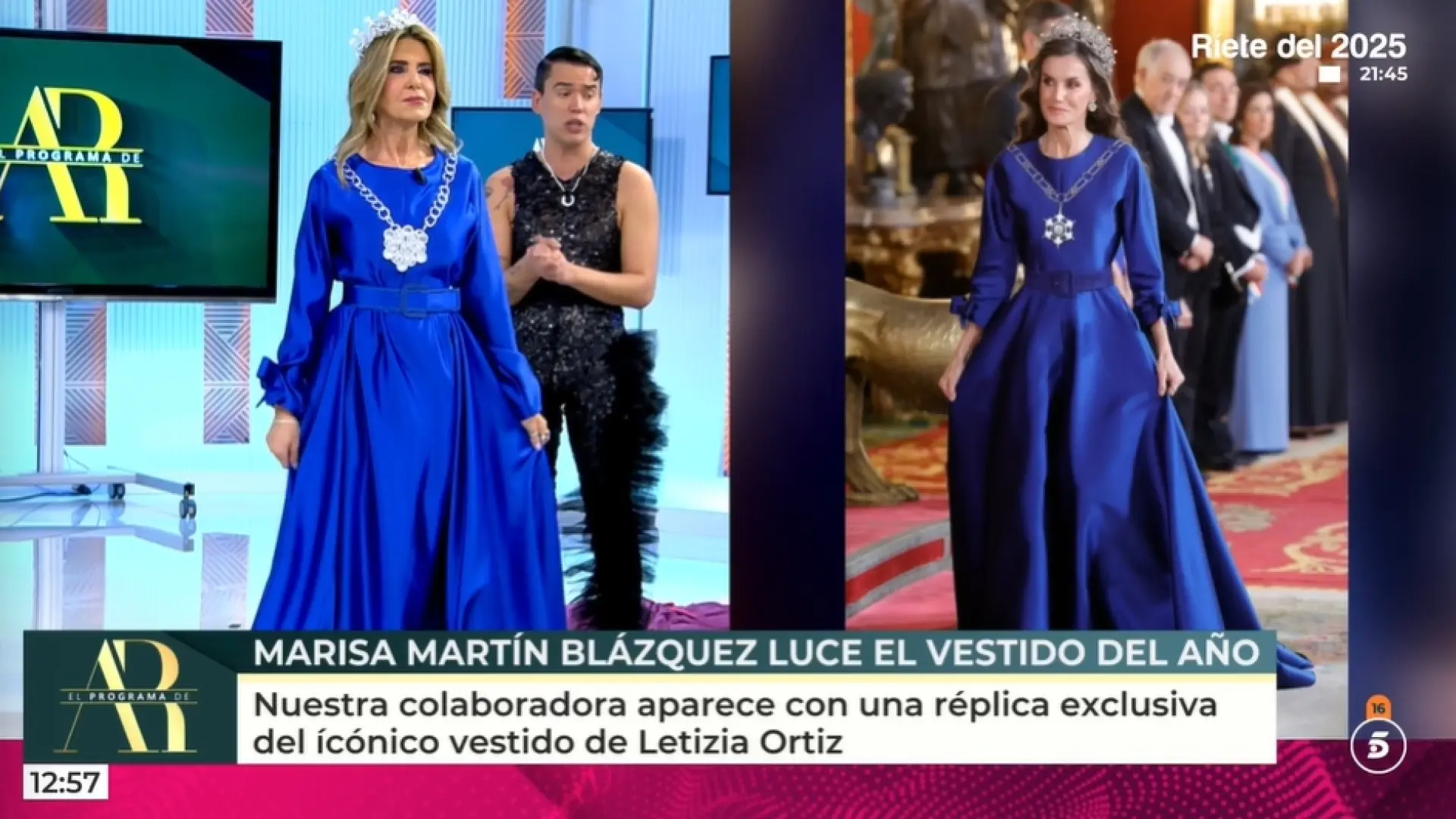 El diseñador José Perea recrea en 'El programa de Ana Rosa' uno de los ...