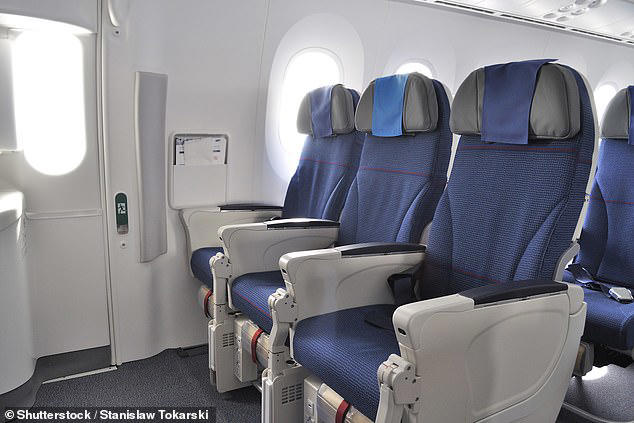 The real reason why seats on planes are usually blue