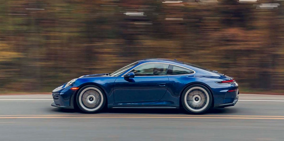 View exterior photos of the 2025 Porsche 911 GT3 Touring