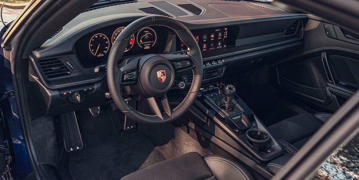 View interior photos of the 2025 Porsche 911 GT3 Touring