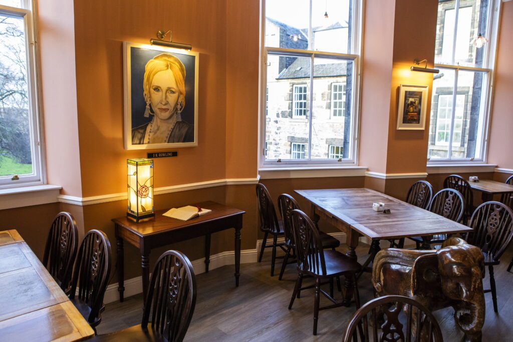 Café where JK Rowling wrote Harry Potter reopens after devastating fire