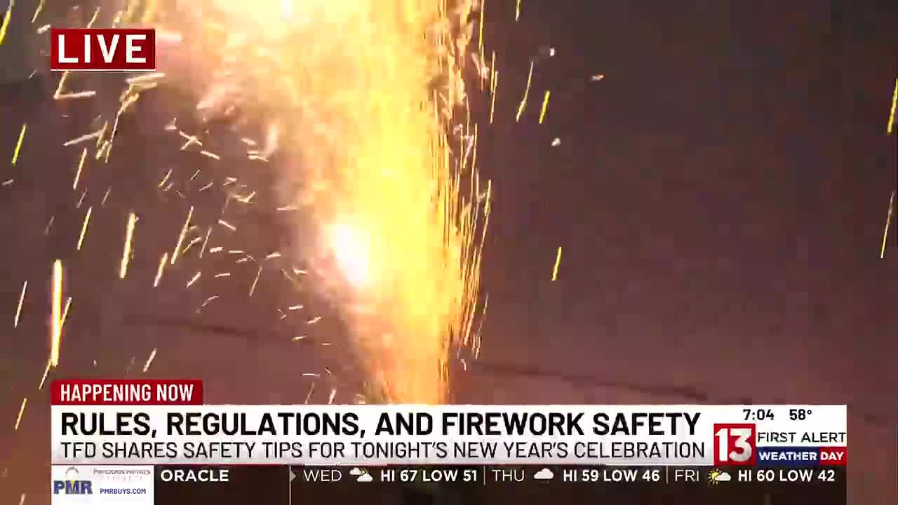Tucson Fire offers safety advice for celebrating on New Year’s Eve