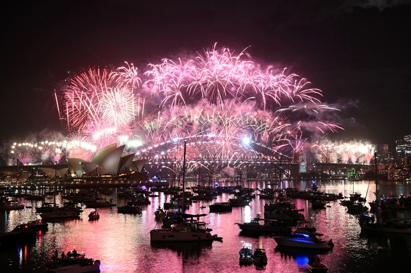 New Year 2026 fireworks live from Sydney, Bangkok and London