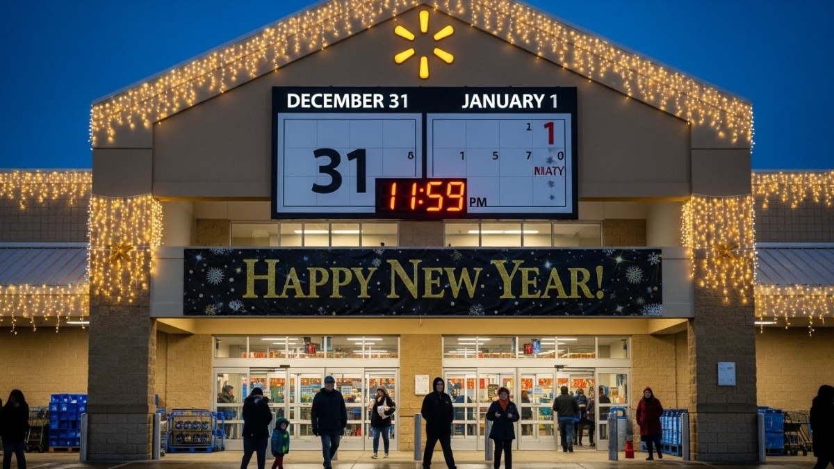 Walmart: Official store hours for December 31st and January 1st