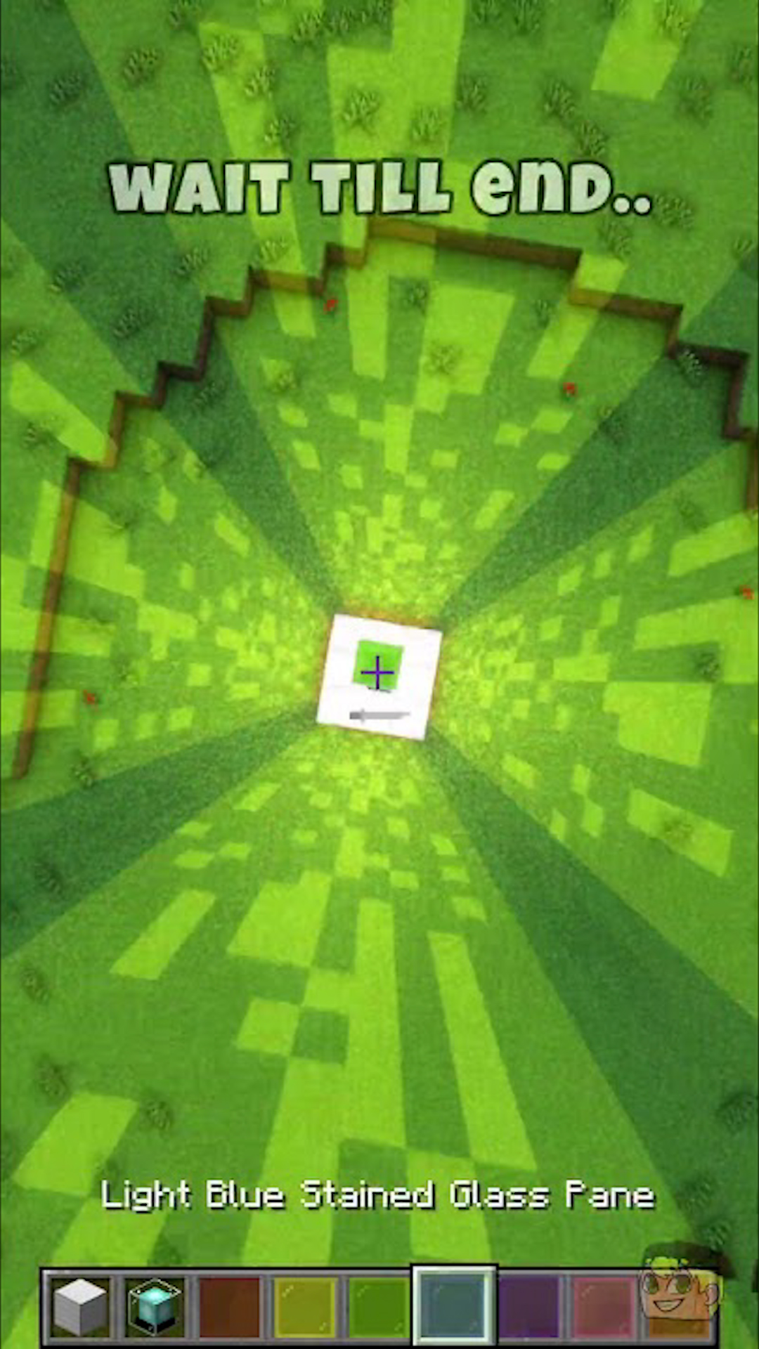 How to build a rainbow beacon in Minecraft