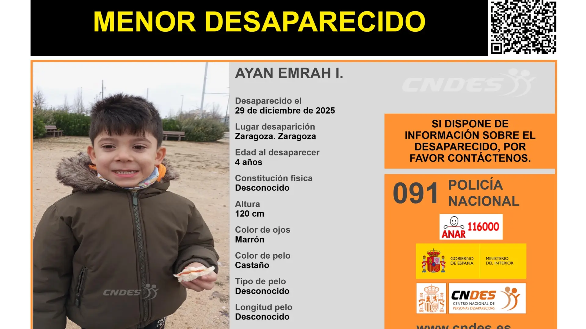 Localizado en buen estado Ayan, el niño de 4 años que había ...