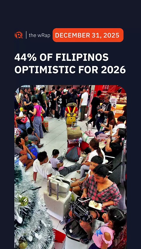 Optimism 'very high' among Filipinos on life improving in 2026 – SWS