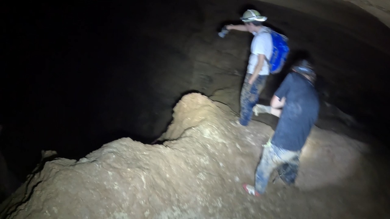 After hours underground, they found a passage that shouldn’t exist