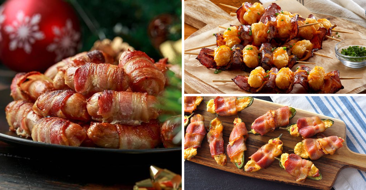 Bacon snacks you can serve at a New Year's Eve party