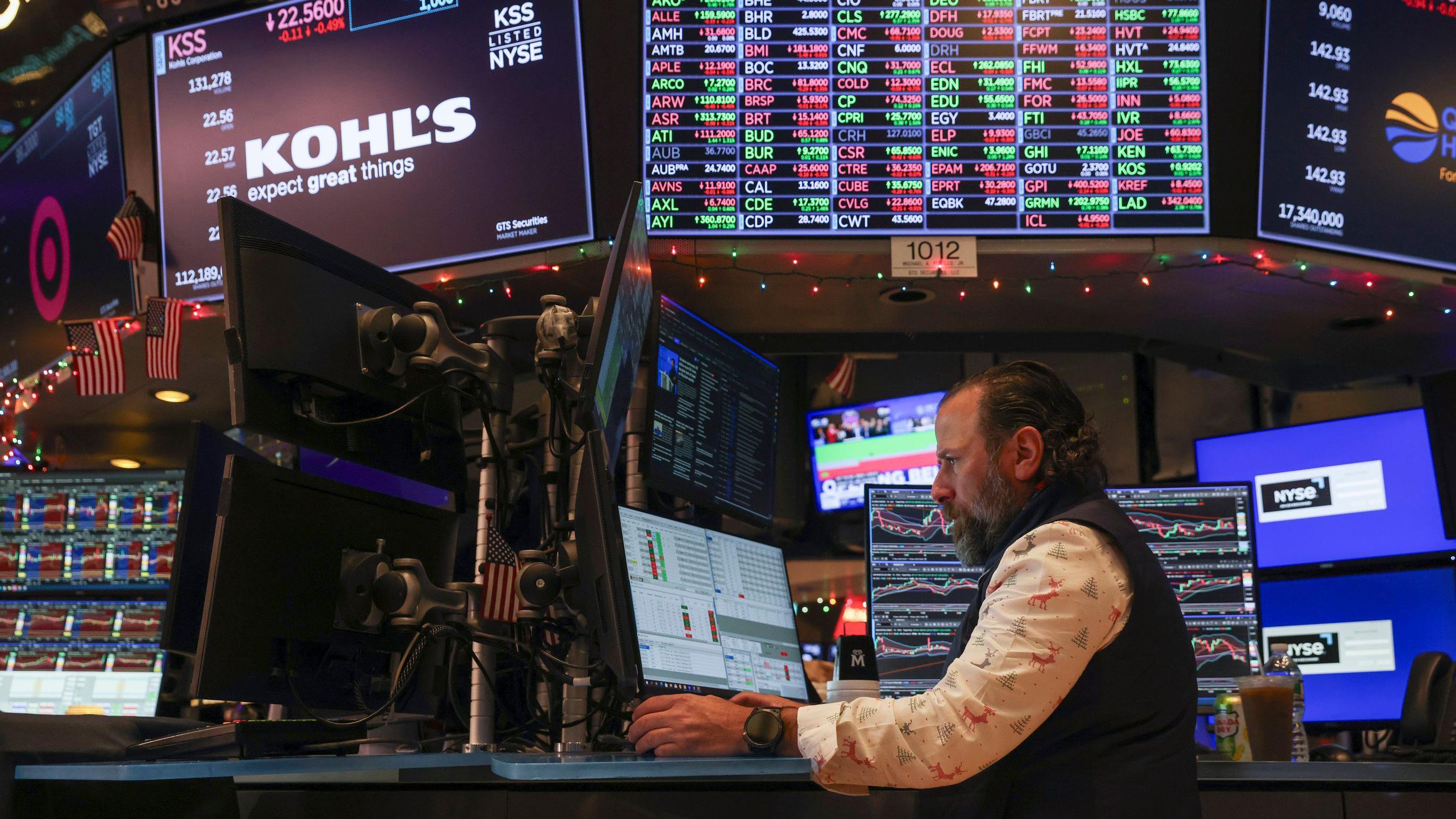 US stock market ends 2025 on a high note after volatile year