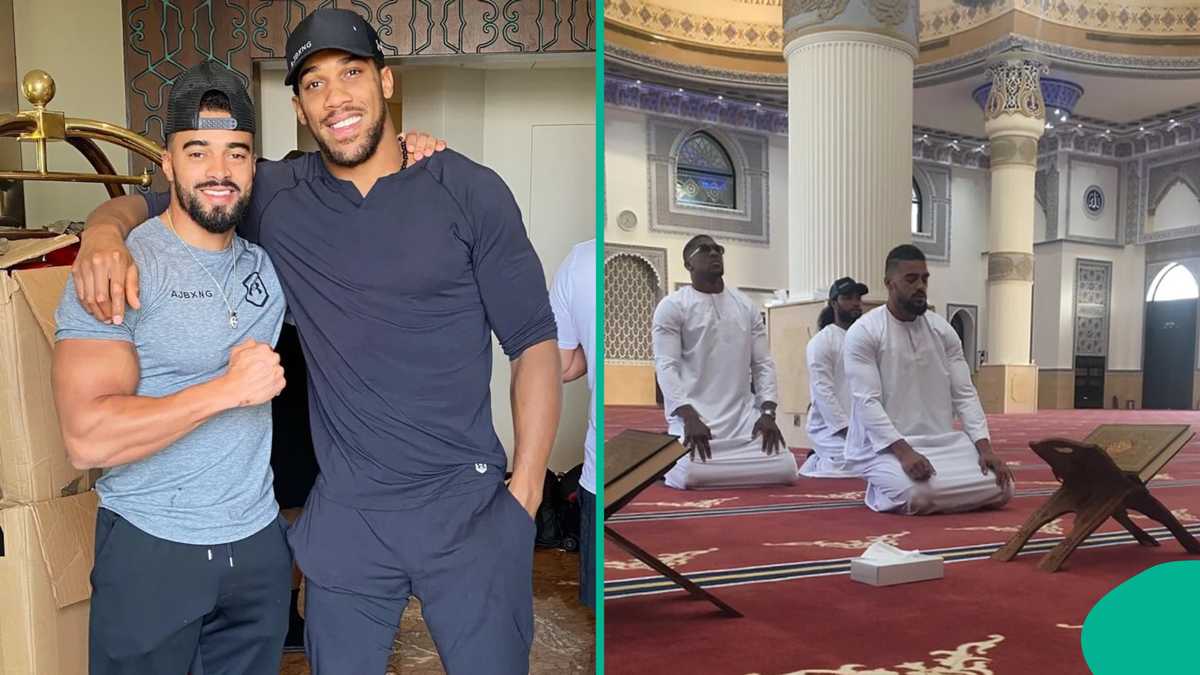 Fact check: Is Anthony Joshua a Muslim? Real photo of popular boxer ...
