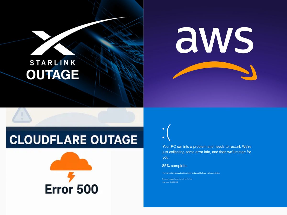 Year ender 2025: From AWS to Starlink satellite internet, the biggest ...
