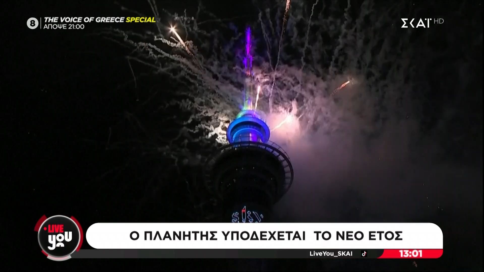 Ο πλανήτης υποδέχεται τον νέο χρόνο!