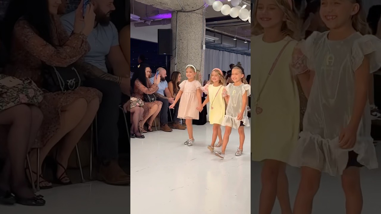 Twins walk the runway, who wore it best?