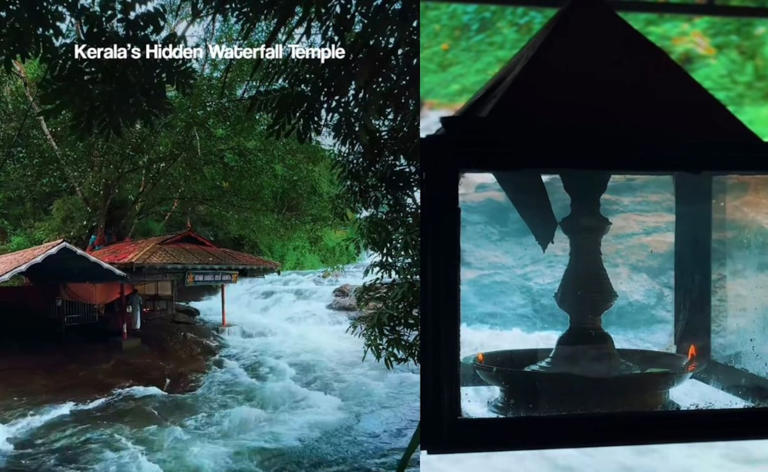 This hidden waterfall temple in Kerala is a must-visit for nature lovers