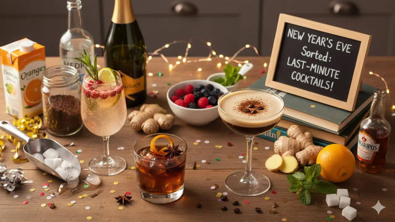 New Year’s Eve sorted: Last-minute cocktails you can make with what’s ...