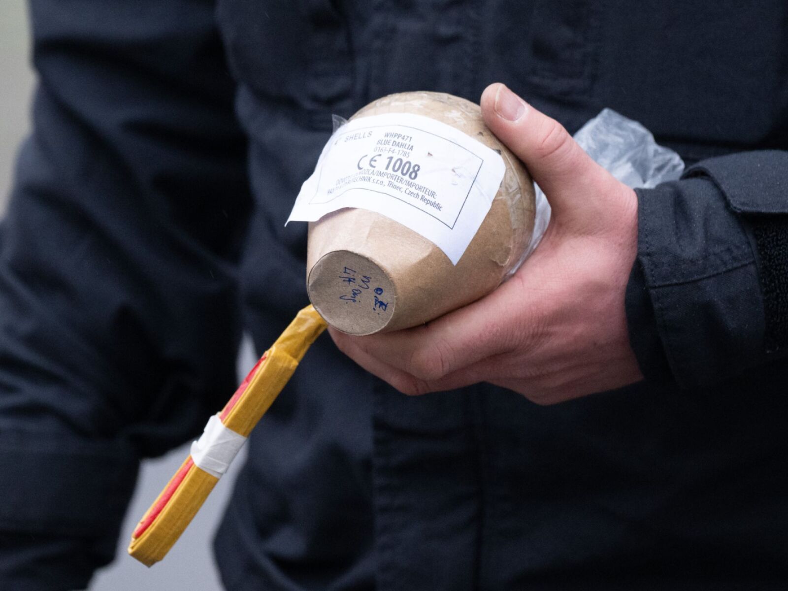 Sicherstellung von großer Menge an Gefahren-Pyrotechnik