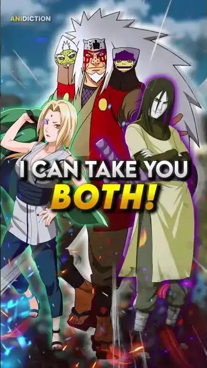 Who is the strongest Sannin in Naruto? #shorts #jiraiya #naruto