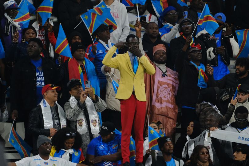 Reason why AFCON fan stands still for 90 minutes in bizarre display of ...