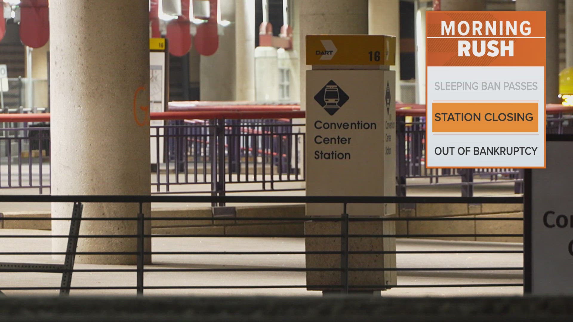 A DART station near the Kay Bailey Hutchinson Convention Center will ...