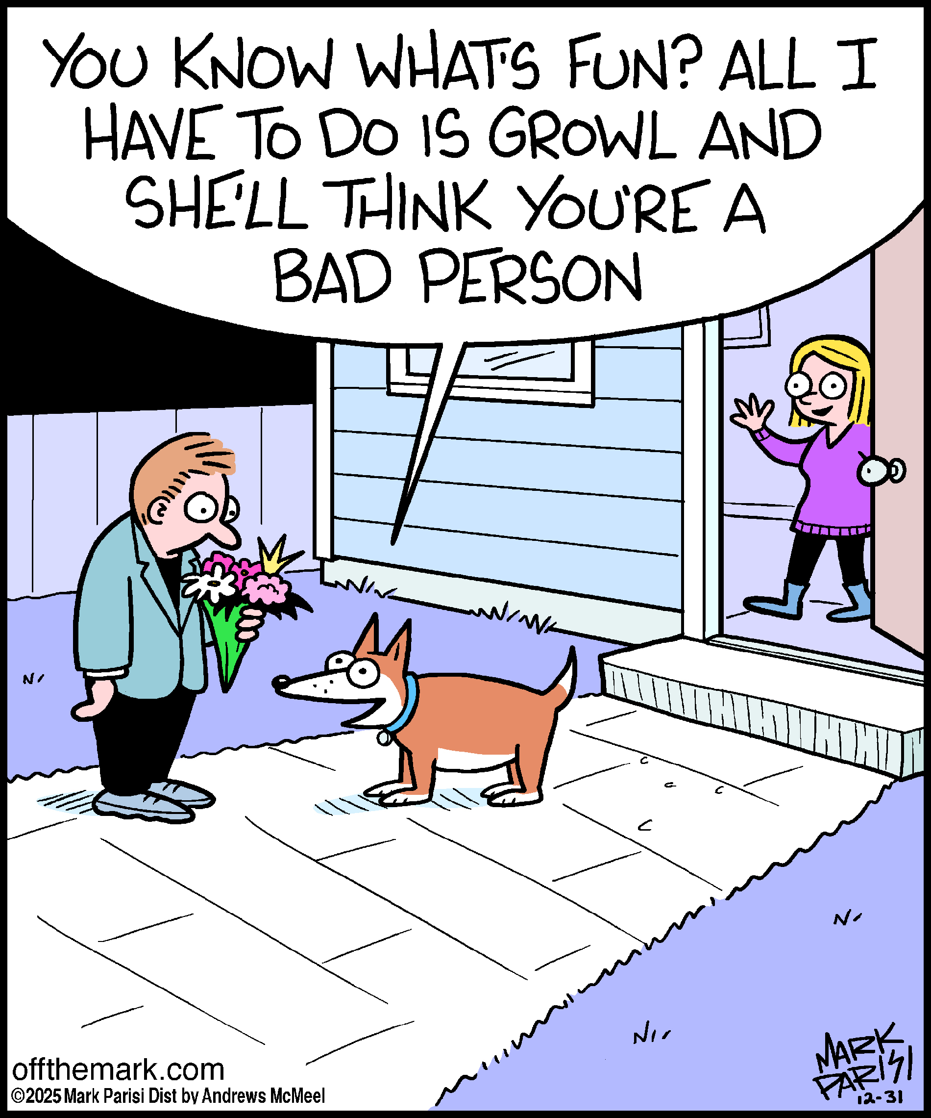 Off the mark by Mark Parisi