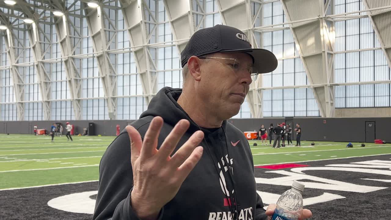 UC head coach Scott Satterfield bowl practice presser