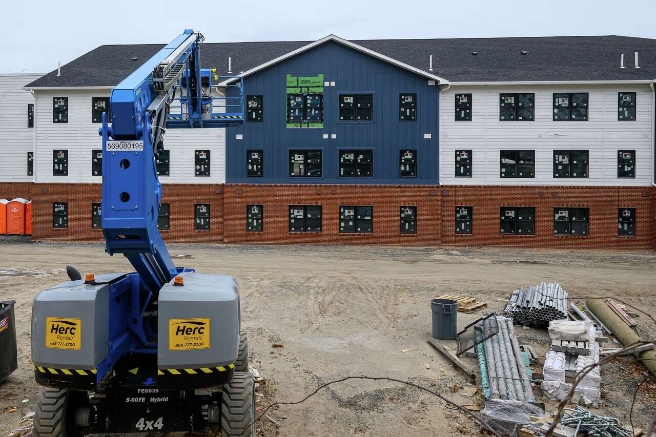 Scaffolds & cranes: $55 million mixed-use development underway in Albany