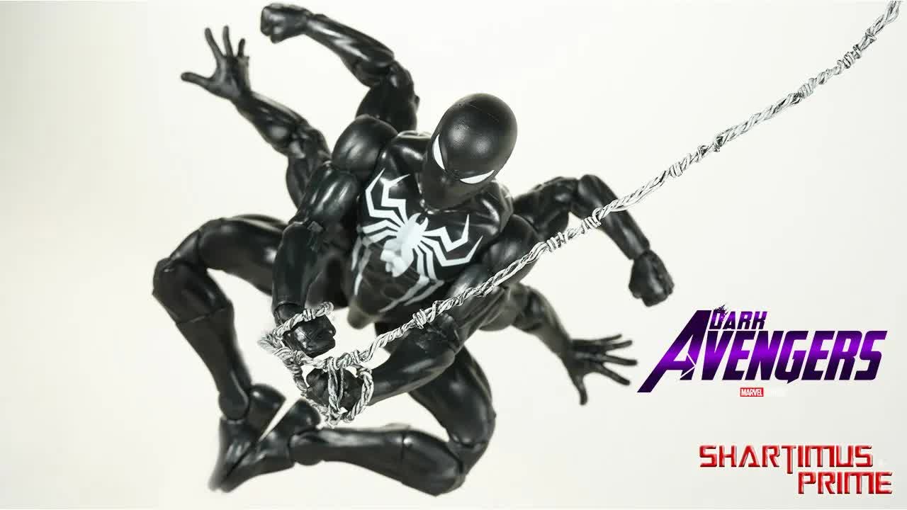 Marvel Legends Dark Avengers Spider-Man Ai Aepec Executioner BAF Wave ...