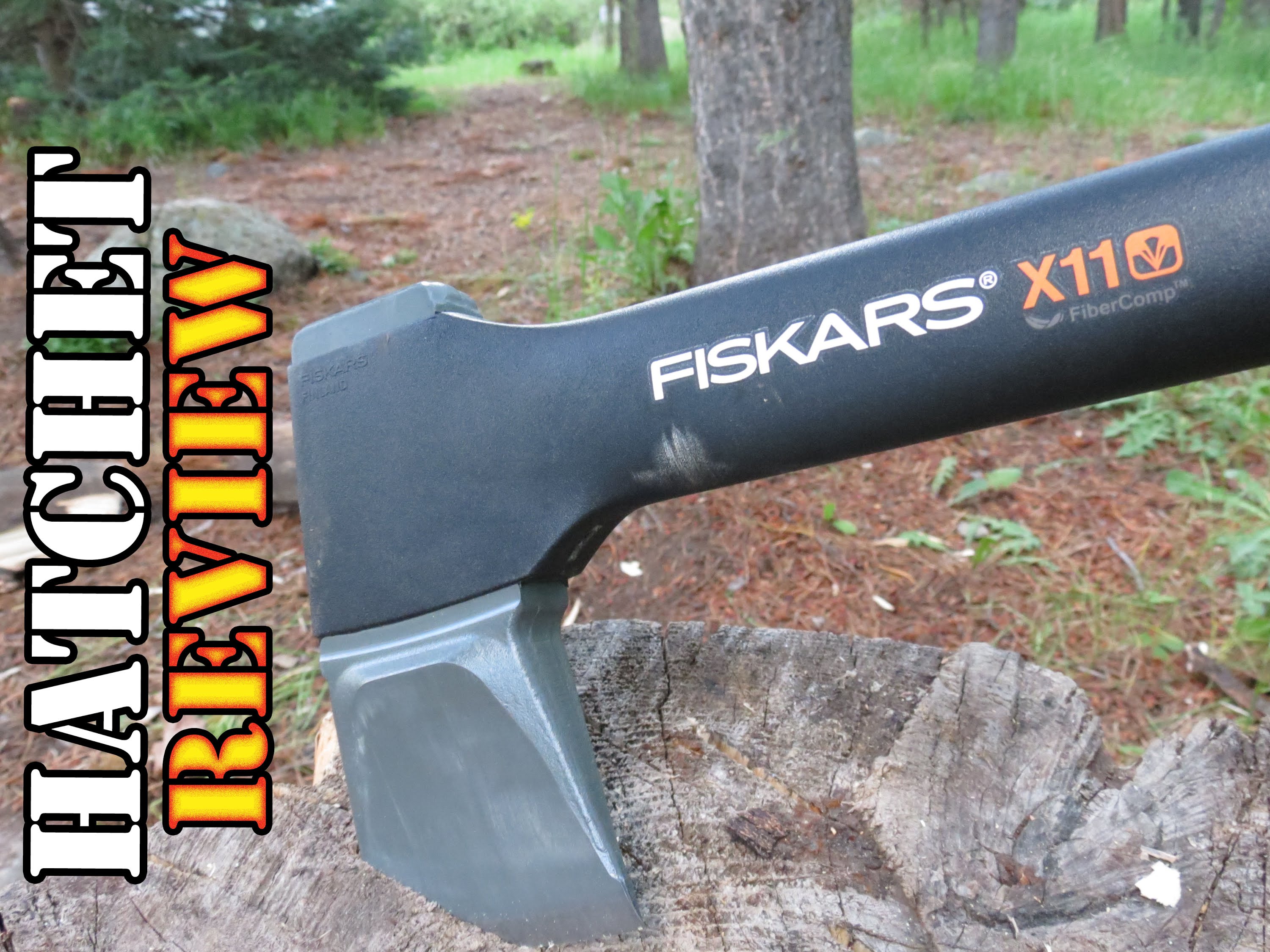 The monster: Fiskars X11 splitting axe