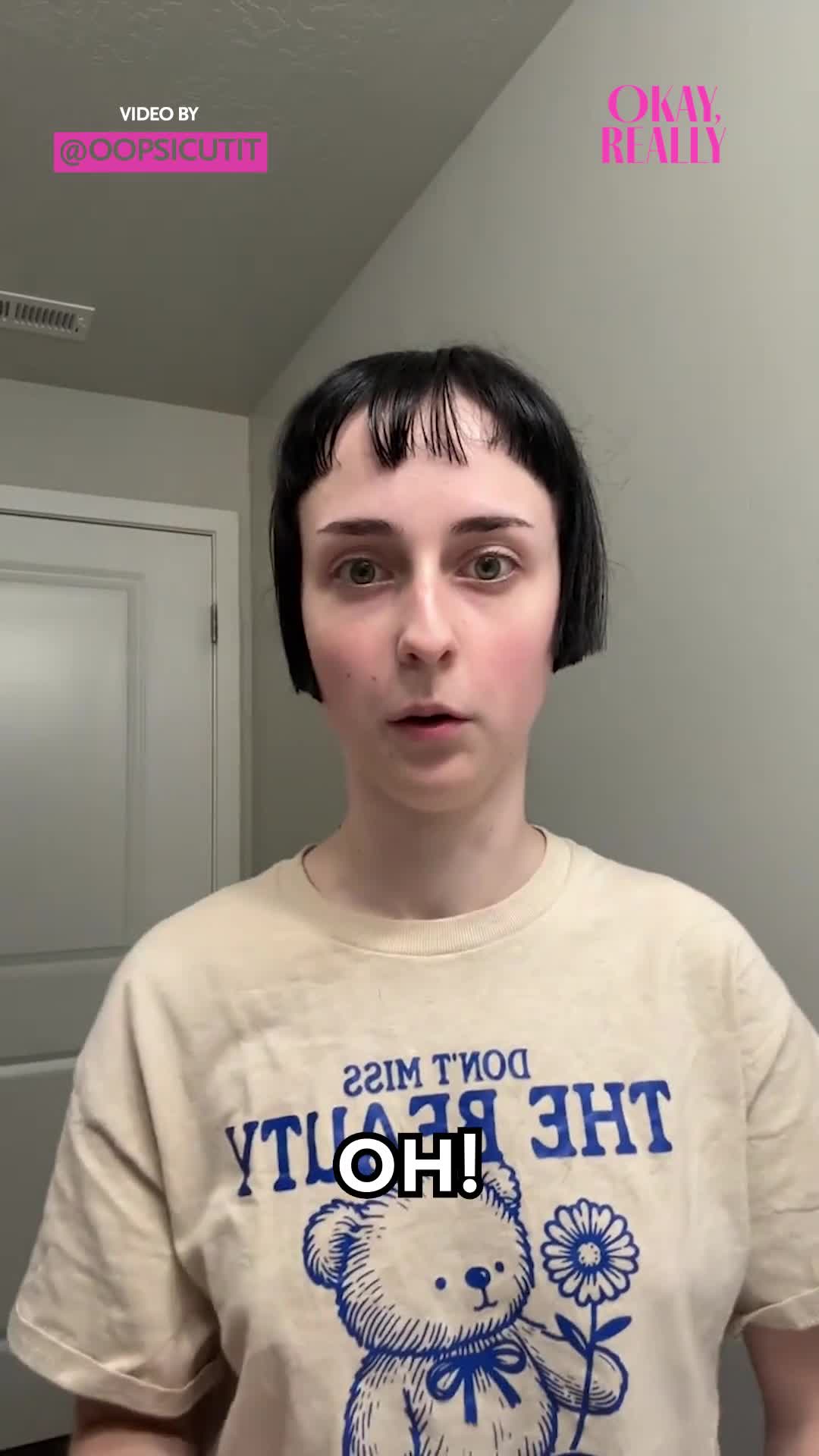 Woman’s DIY haircut goes terribly wrong