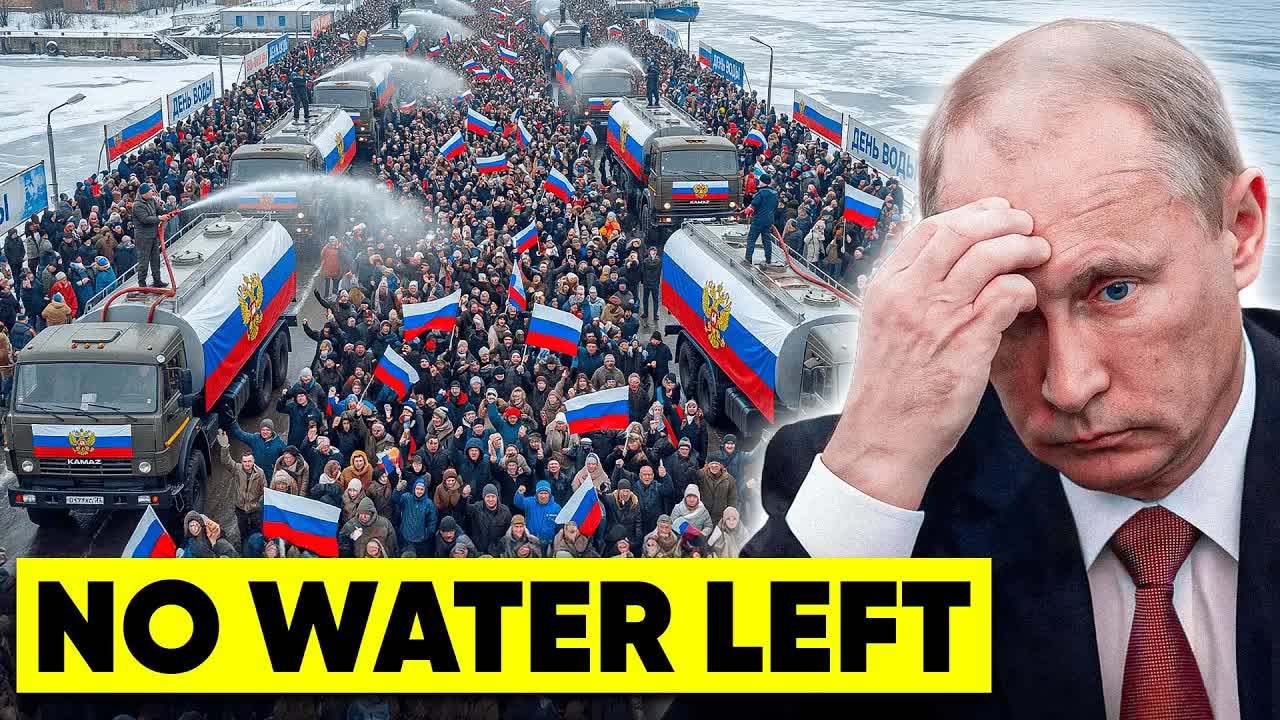 Putin loses everything: Russians left to die as cities out of water