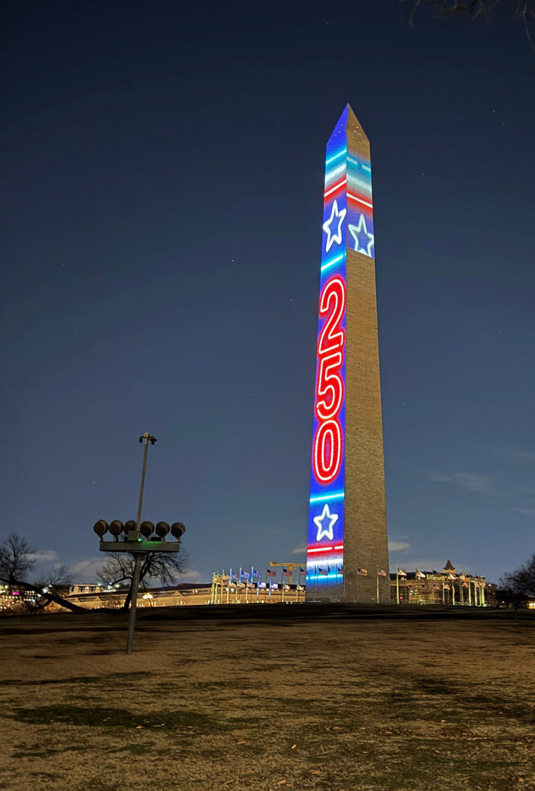 Washington Monument will glow on New Year’s Eve to kick off America’s ...