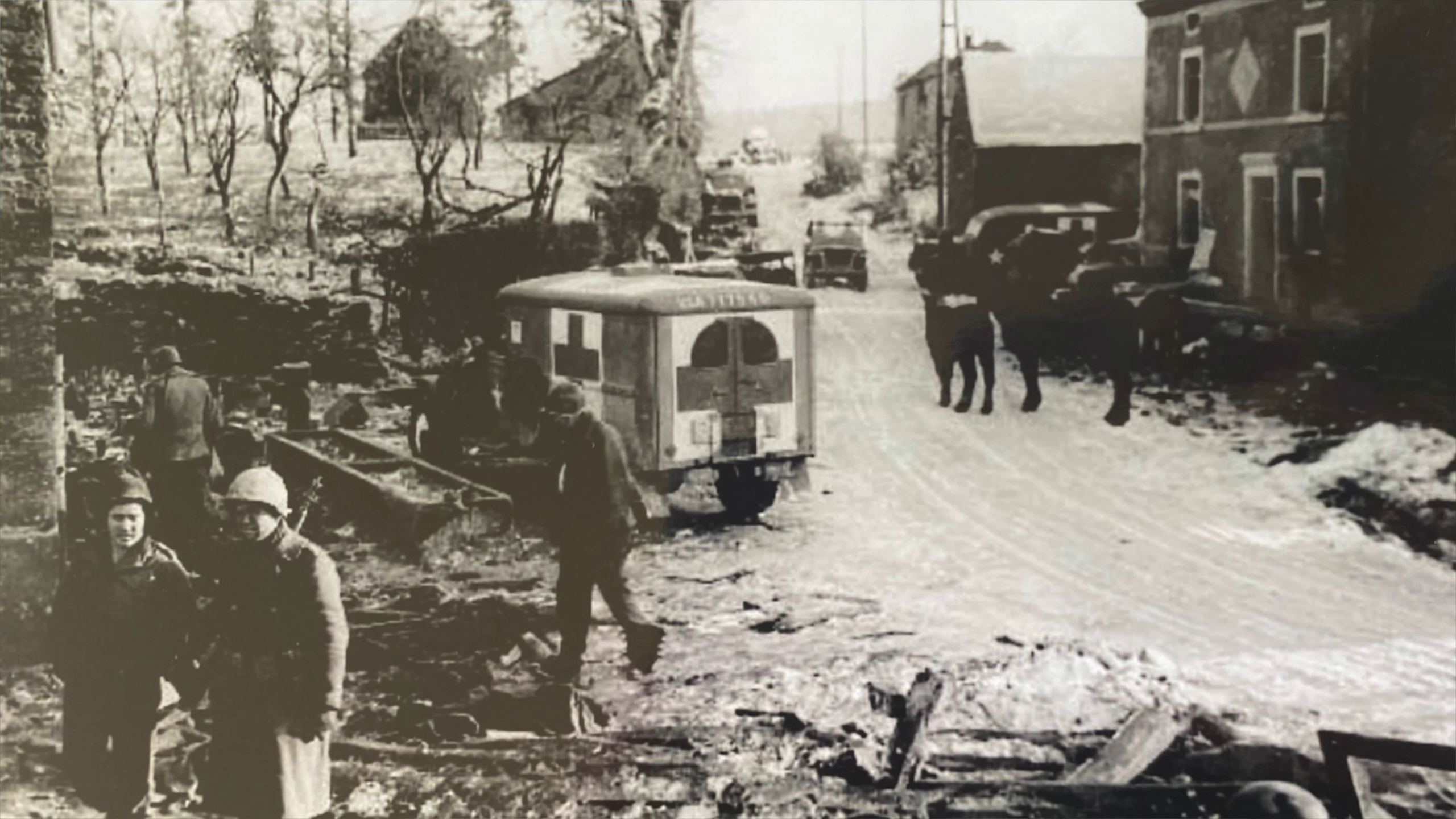 Tracing the Battle of the Bulge in Real Streets