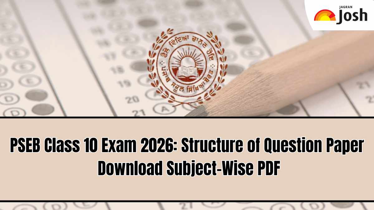PSEB class 10 exam 2026: Structure of question paper released by board ...