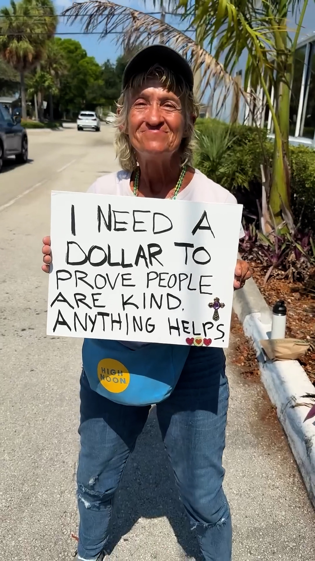 I turned her $1 sign into magic