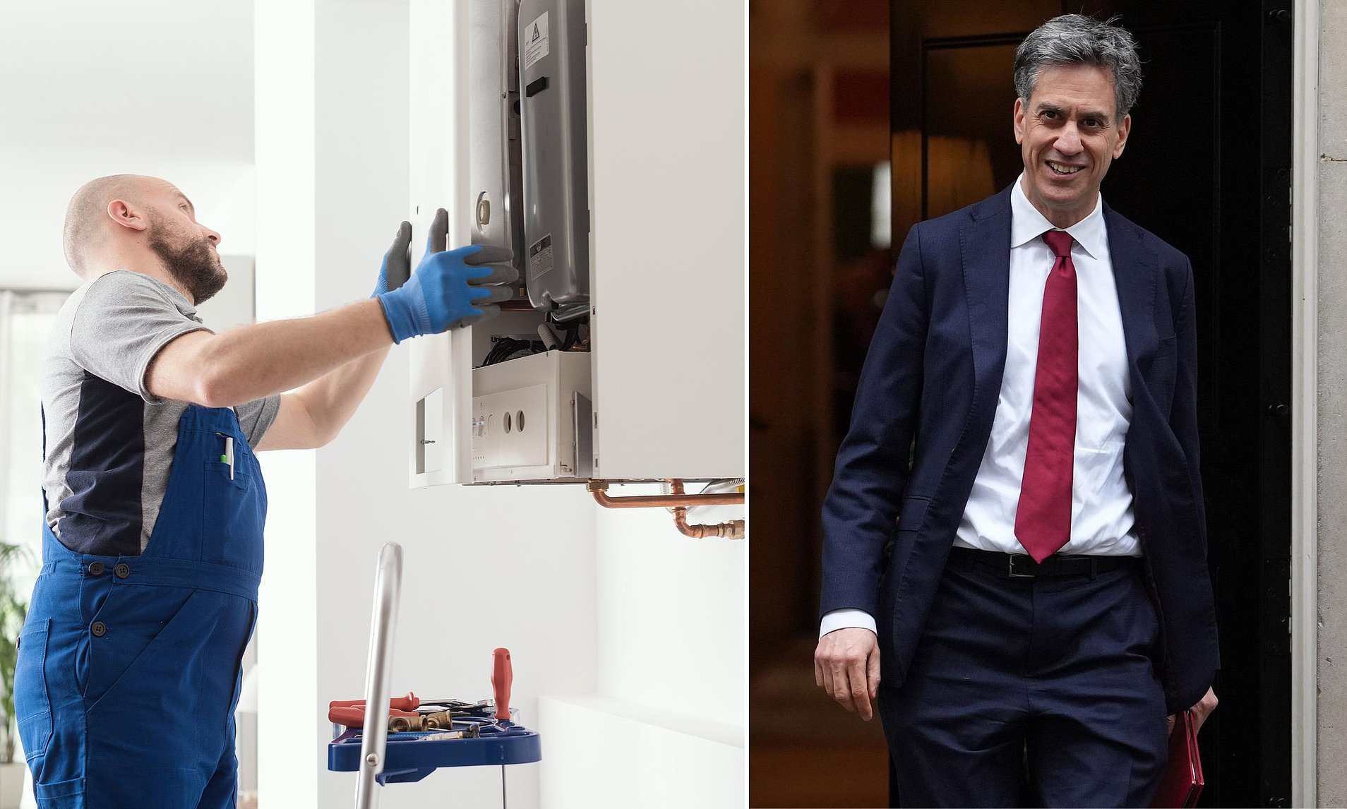 Gas boiler owners 'will subsidise heat pump users' with levy under Ed ...